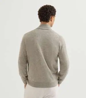 Brunello Cucinelli Cashmere Zip-up Cardigan