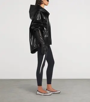 Balenciaga Lambskin Hoodie