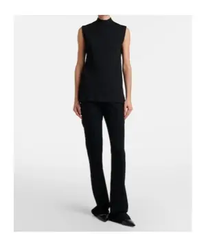 THE ROW Fabien Wool Cady Flared Pants