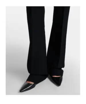 THE ROW Fabien Wool Cady Flared Pants