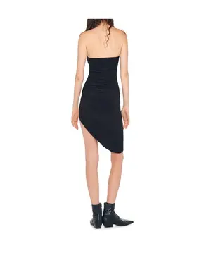 Norma Kamali Strapless Dress With Slit