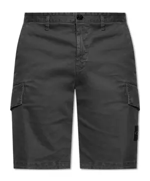 Stone Island Compass Patch Cargo Shorts