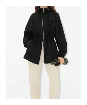 Burberry Short Nylon Cotton Parka