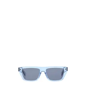 Bottega Veneta Logo Sunglasses - Blue