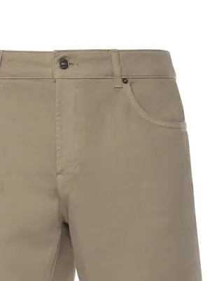 DONDUP Regular Fit Five-pocket Shorts - Gray