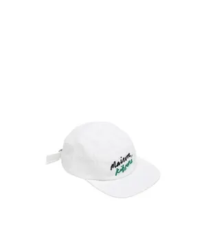 Maison Kitsuné Logo-embroidered Baseball Cap
