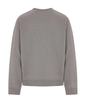 Maison Kitsuné Logo-embroidered Crewneck Sweatshirt