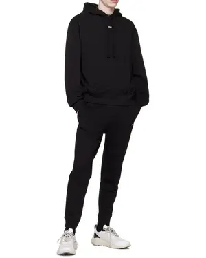 Hugo Boss Logo-printed Drawstring Hoodie
