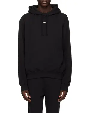 Hugo Boss Logo-printed Drawstring Hoodie