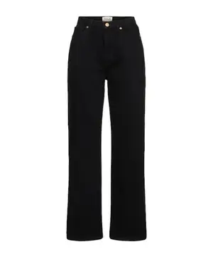 Tove Sade High Rise Straight Leg Jeans - Black