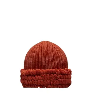 Moncler Wool Beanie - Red