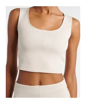 Max Mara Dire Cotton-blend Jersey Crop Top