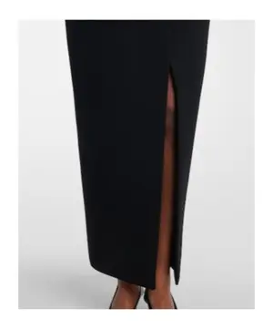 Khaite Luiza Crepe Maxi Skirt