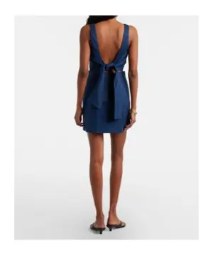 SIR. Linen Minidress