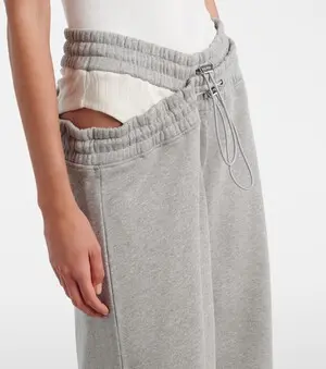 Attico Cotton Jersey Sweatpants