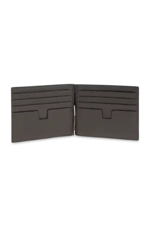 TOM FORD Leather Wallet With Money Clip