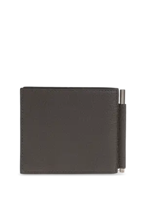 TOM FORD Leather Wallet With Money Clip