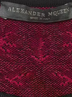 Alexander McQueen Floral-jacquard Midi Dress
