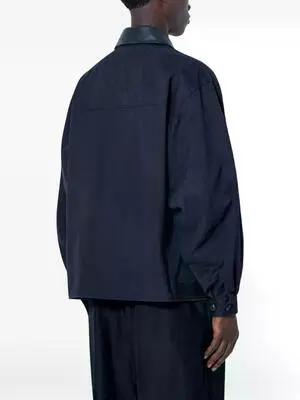 SSSTEIN Sulfur Zip-front Spread-collar Jacket