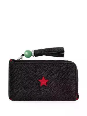 Shanghai Tang Tang Star Zip-fastening Cardholder - Black