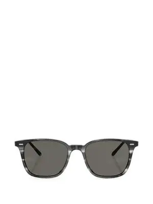 Oliver Spencer Laedin Square-frame Sunglasses - Grey