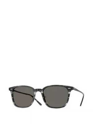 Oliver Spencer Laedin Square-frame Sunglasses - Grey
