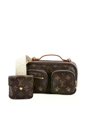 LOUIS VUITTON Monogram Canvas Utility Crossbody Bag - Brown