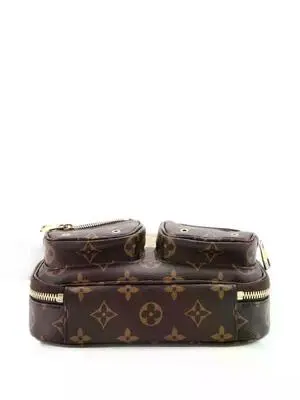 LOUIS VUITTON Monogram Canvas Utility Crossbody Bag - Brown
