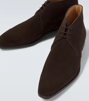 George Cleverley Nathan Suede Ankle Boots