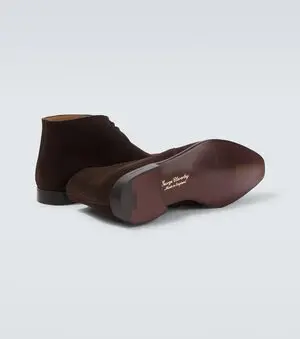 George Cleverley Nathan Suede Ankle Boots