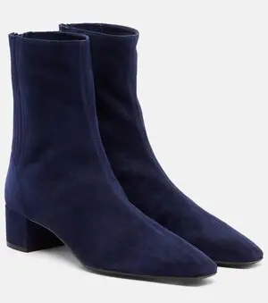 AQUAZZURA Saint Honoré Ankle Boots - Blue