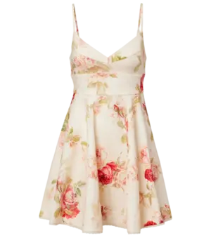 Zimmermann Zimmermann Lucky Picnic Floral Linen Mini Dress Multicoloured