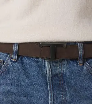 TOD'S Timeless Leather Belt - Brown