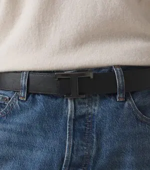 TOD'S Timeless Leather Belt - Brown