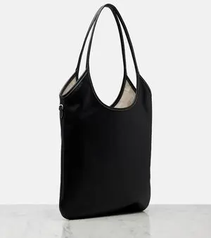 Miu Miu Ivy Medium Leather Shopper - Black
