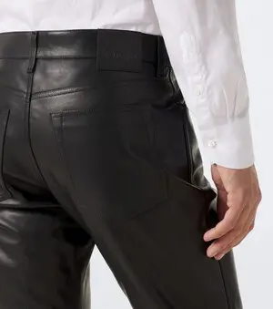 TOM FORD Leather Slim Pants