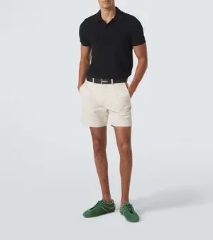 TOM FORD Aston Suede Lace-up Sneakers