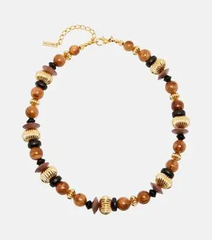 JENNIFER BEHR Rumi Necklace - Brown