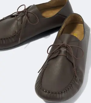 Loewe Rambla Boat Shoes - Brown