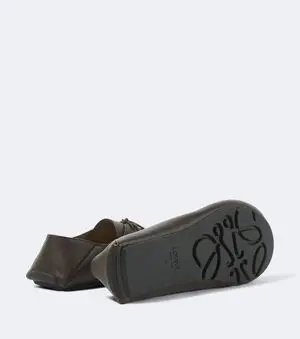 Loewe Rambla Boat Shoes - Brown