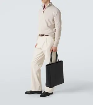 TOD'S Medium Leather Tote Bag