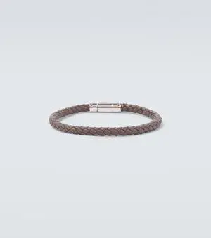 TOM FORD Braided Leather Bracelet