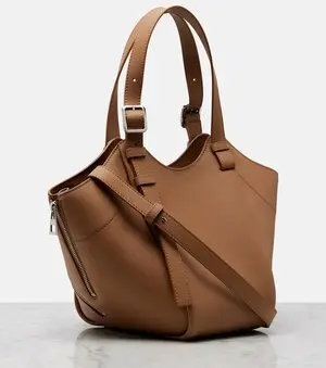 Loewe Hammock Flip Medium Leather Top-handle Bag - Brown