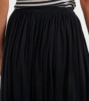 Max Mara Jersey Maxi Skirt Ultramarine - Blue