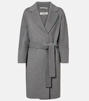 Max Mara Virgin Wool Wrap Coat
