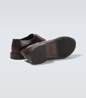 Brunello Cucinelli Leather Derby Shoes