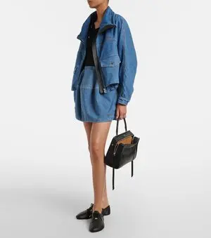Loewe Amazona 180 Medium Top Handle Bag - Black