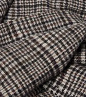 Brunello Cucinelli Checked Cashmere Scarf