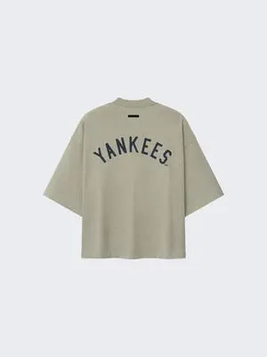 Fear Of God Yankees Merch Tee Seal Heather