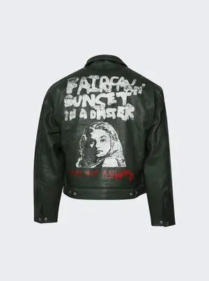 PALY I Am Not Ashamed Leather Work Jacket